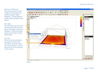 Solar Lighting in Ecotect | PDF