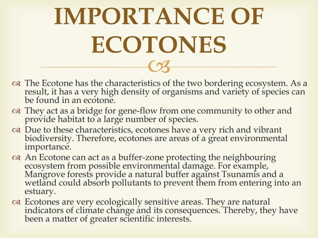 ecotone.pptx | Geography | Science