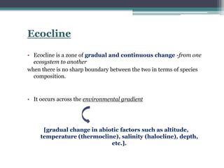 Ecotone and edge effect | PPTX