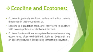 Ecotones | PPTX