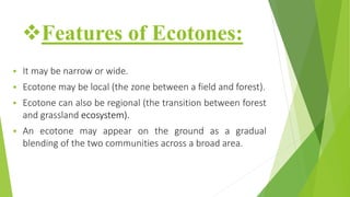 Ecotones | PPTX