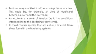 Ecotones | PPTX