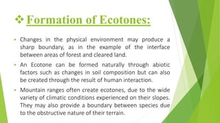 Ecotones | PPTX