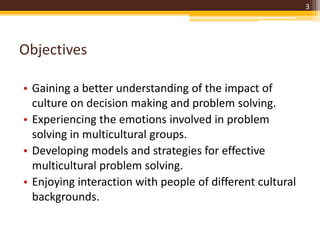 Ecotonos a multicultural problem solving simulation | PDF