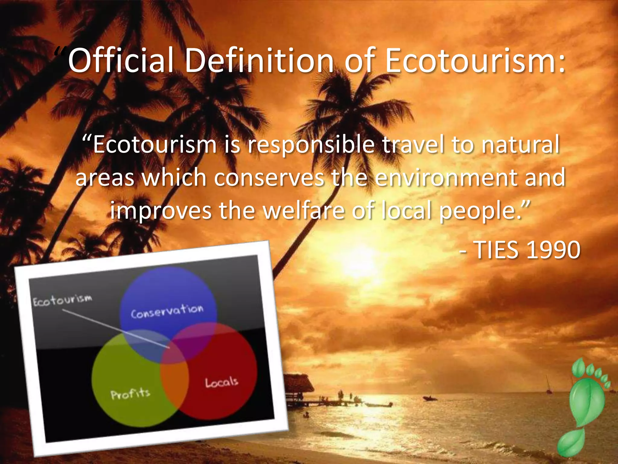 Ecotourism | PPTX | Africa Travel | Travel Locations