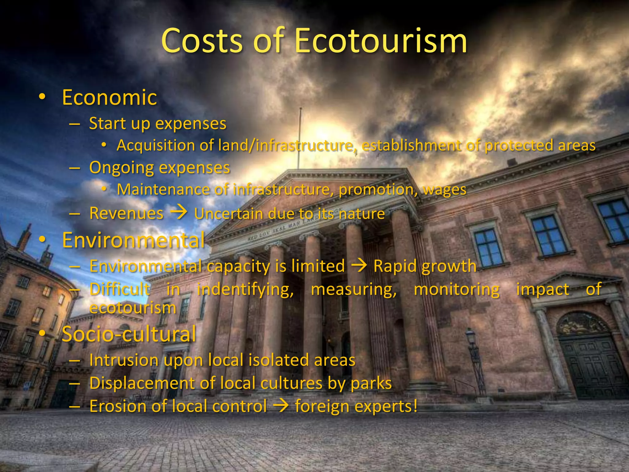 Ecotourism | PPTX | Africa Travel | Travel Locations