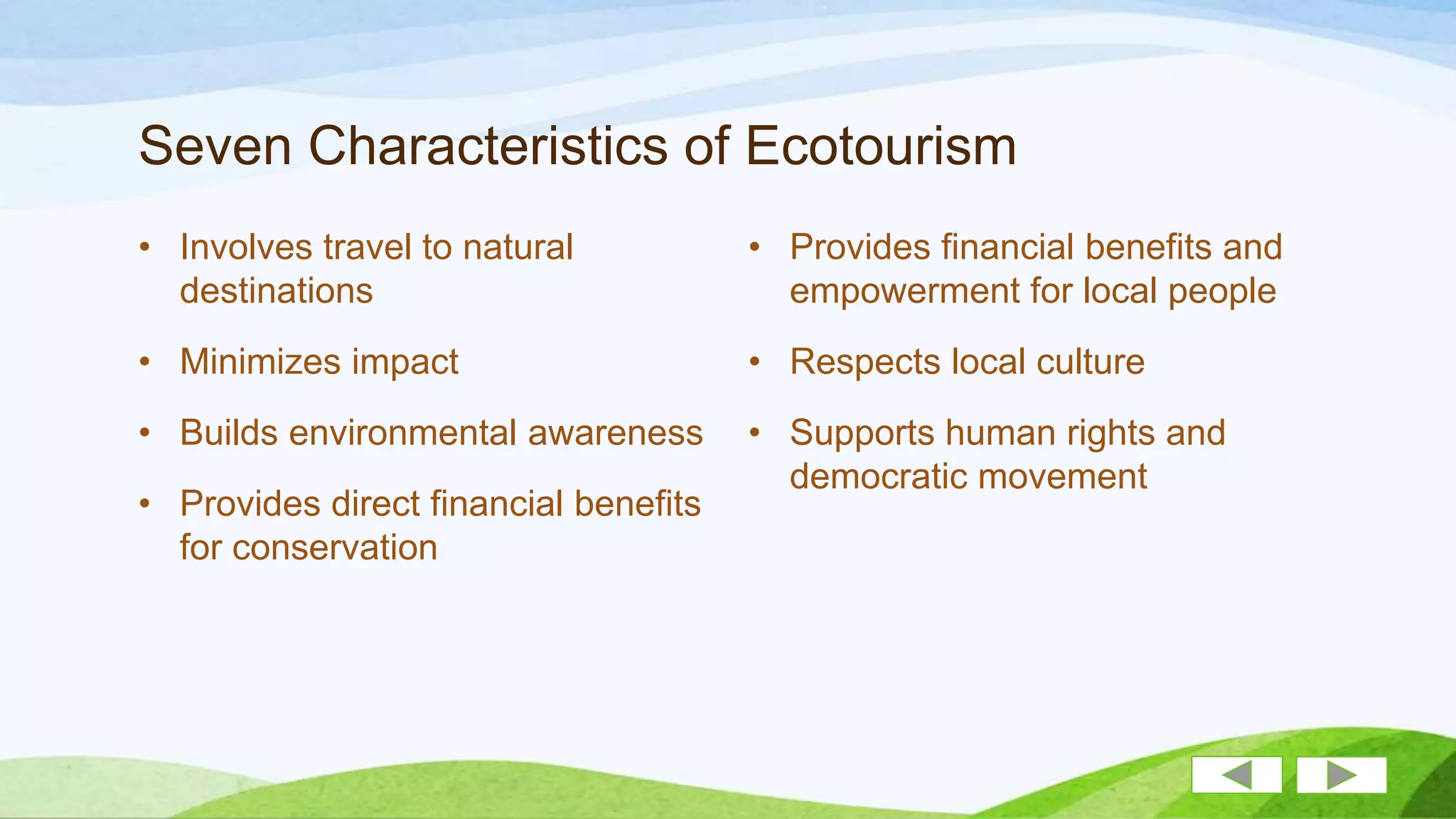 Eco tourism | PPTX