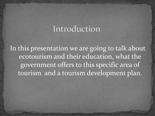 Ecotourism | PPTX