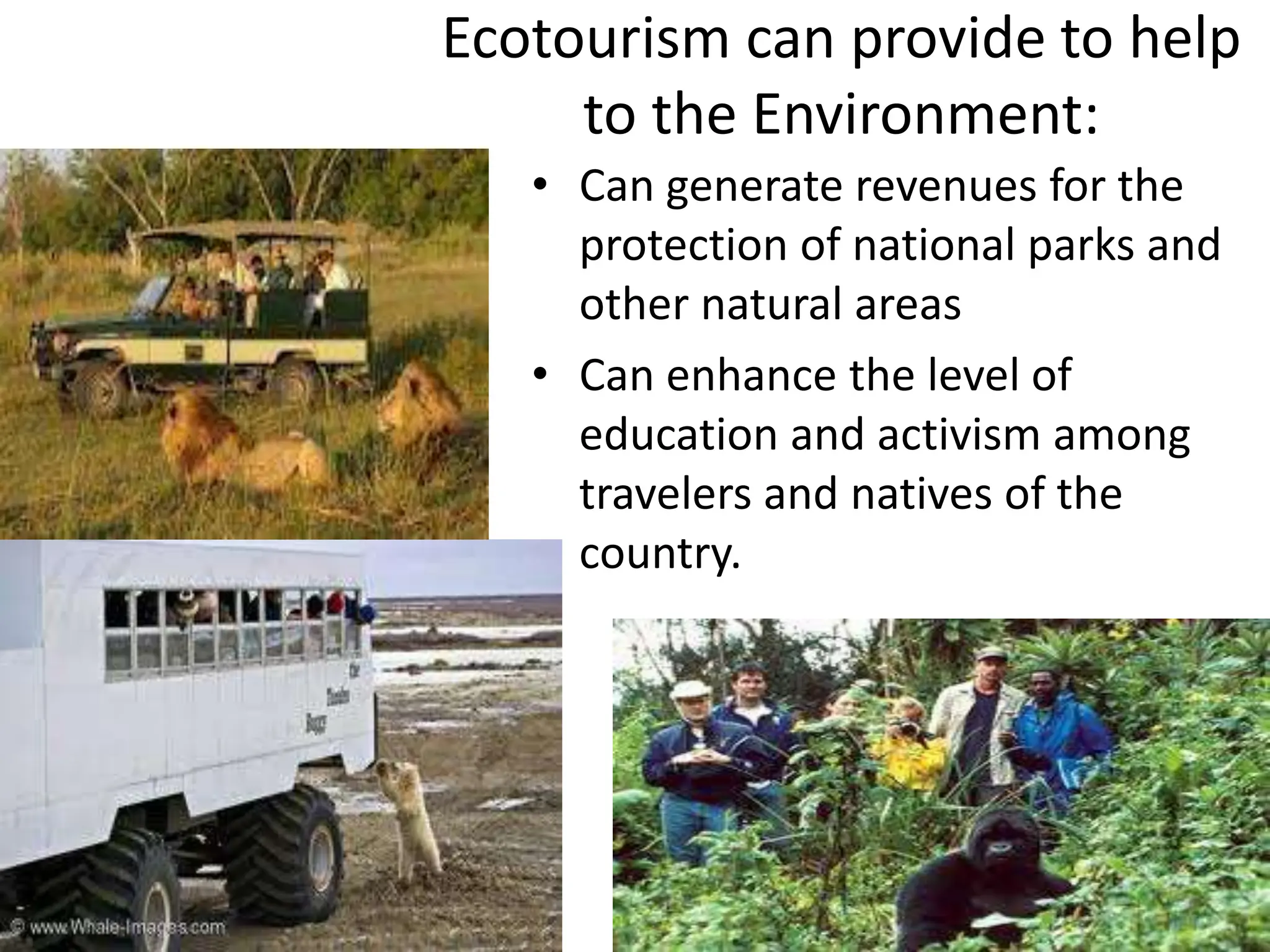 ecotourism benefits and types of ecotourism | PPTX | Africa Travel ...