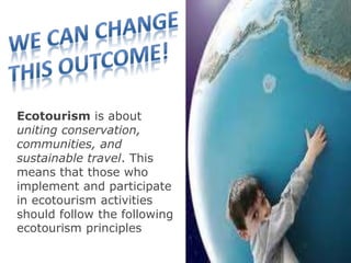 ecotourism benefits and types of ecotourism | PPTX | Africa Travel ...