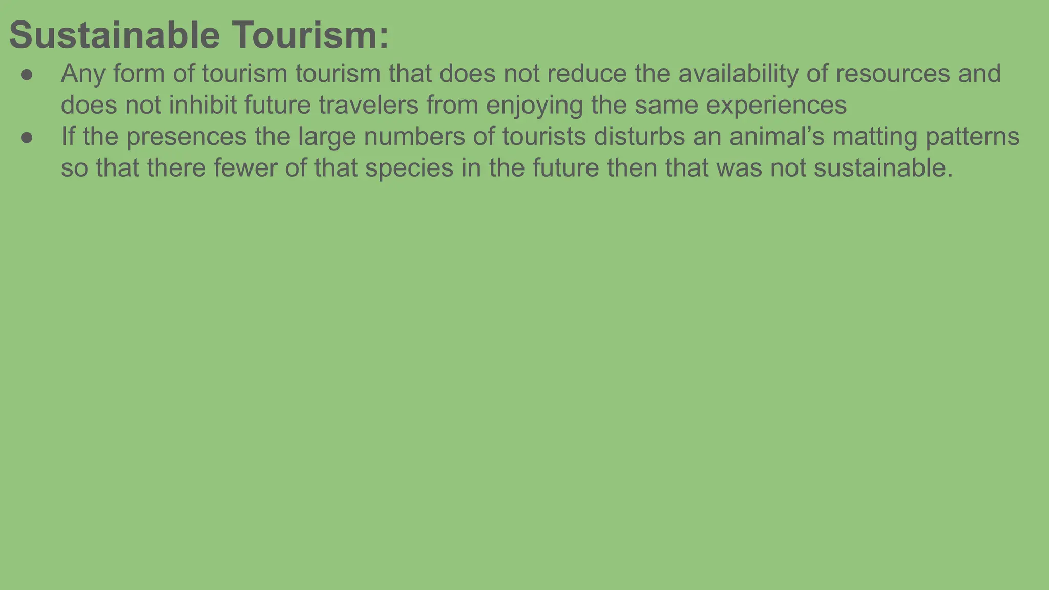 Advantages of Eco tourism - Benefits it's 5 ways | PDF