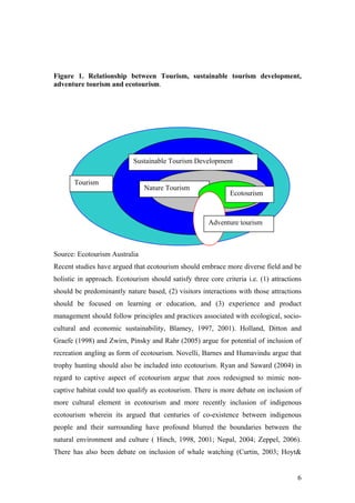 Ecotourism and sustainable development in kenya paper final | PDF