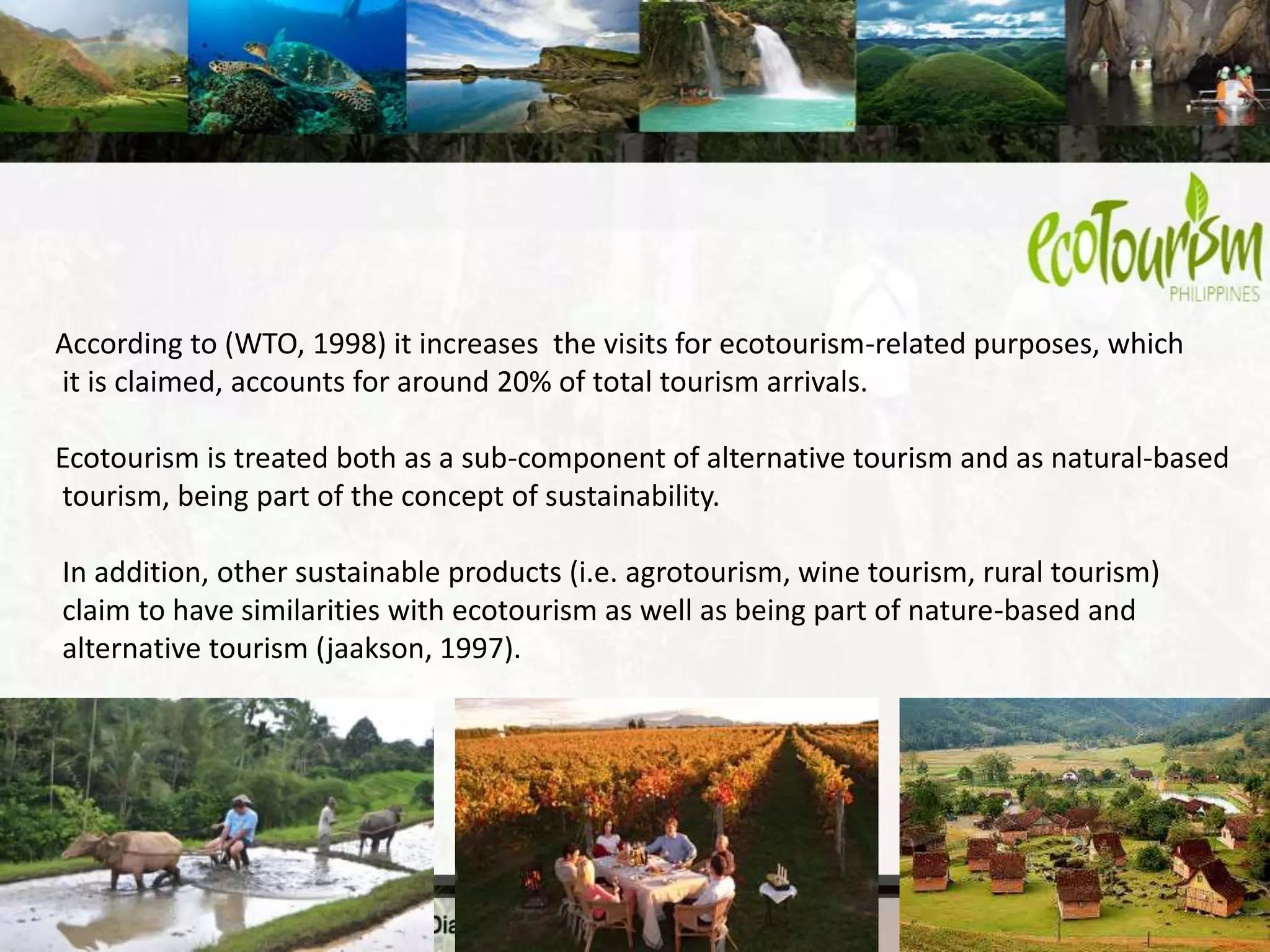 Eco tourism chapter 1 | PPTX