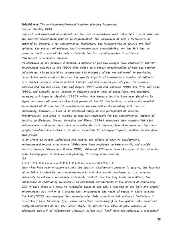 Ecotourism development and principles and management | PDF