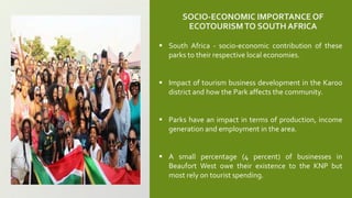 Ecotourism in south africa | PPTX