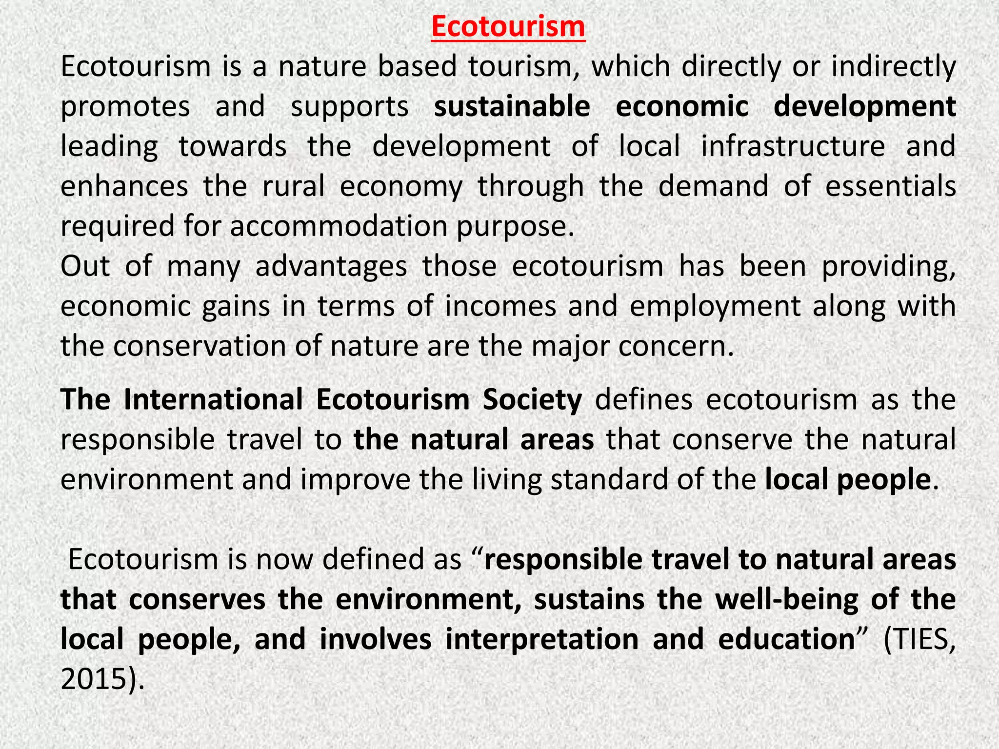 Ecotourism practices in Rara National Park | PPTX