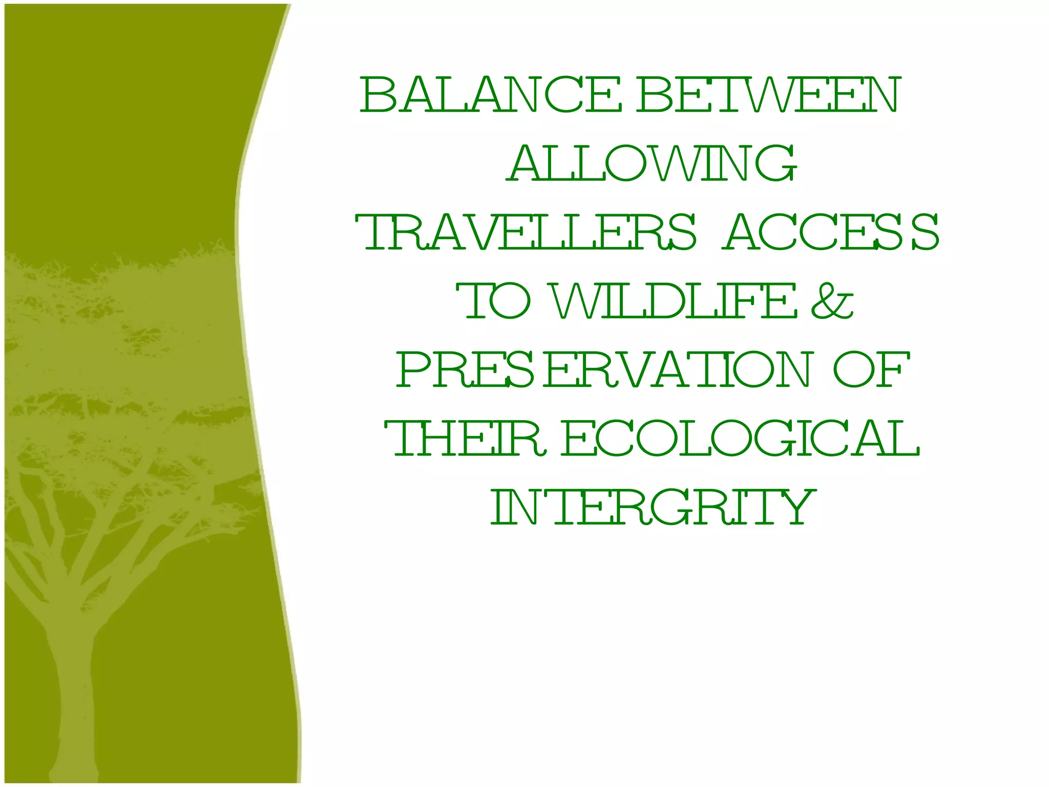 Ecotourism Presentation Final 2 | PPT