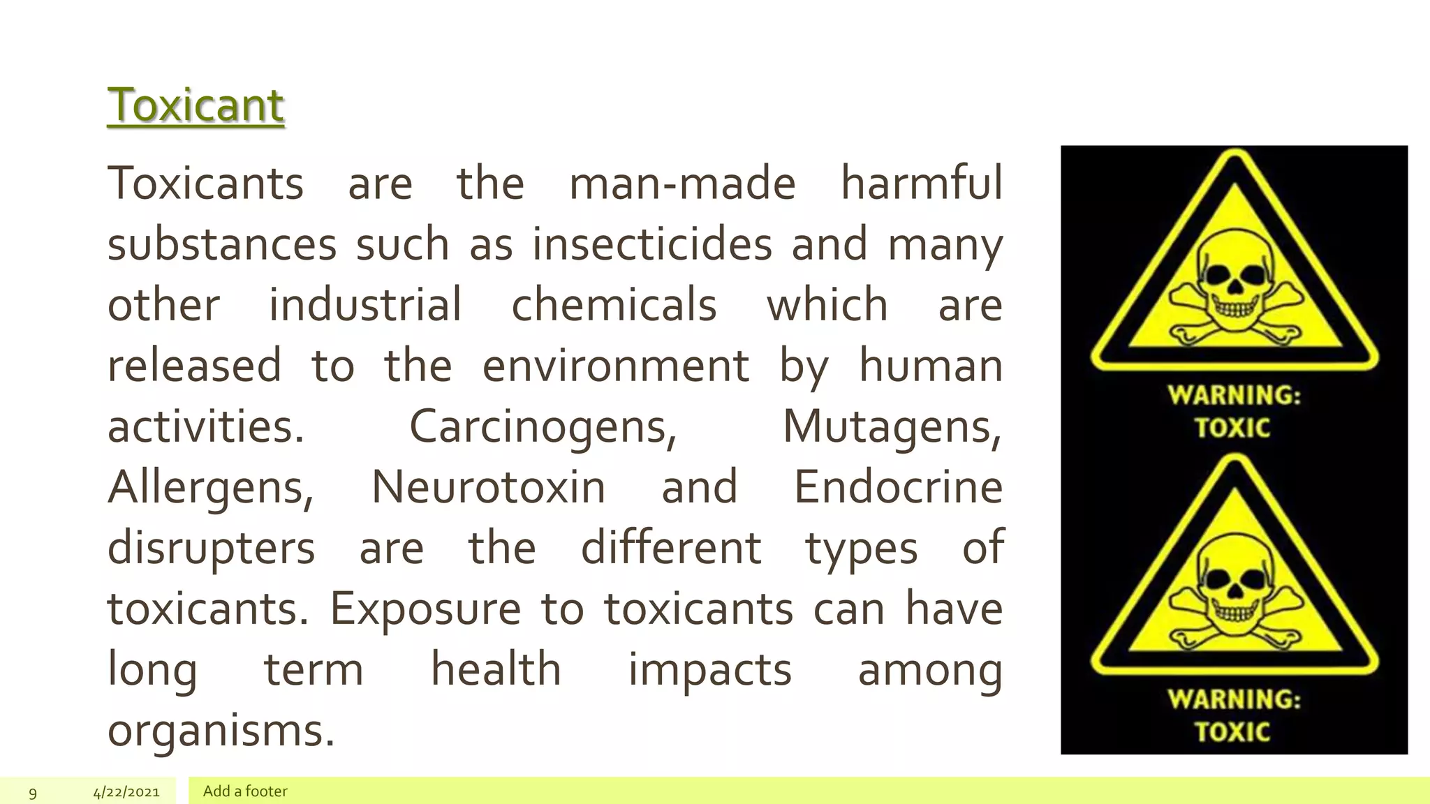 Ecotoxicology | PPTX