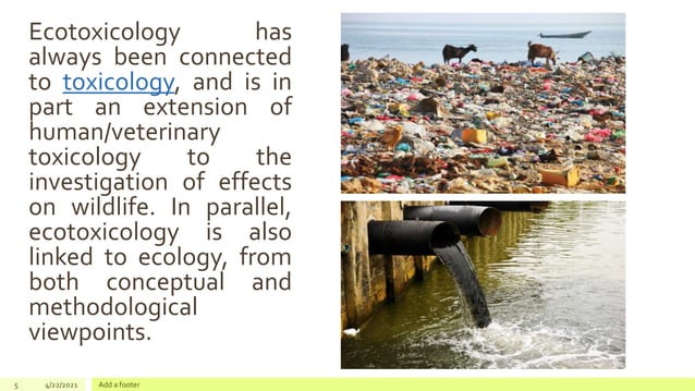 Ecotoxicology | PPTX | Indoor Environmental Quality | Home & Garden