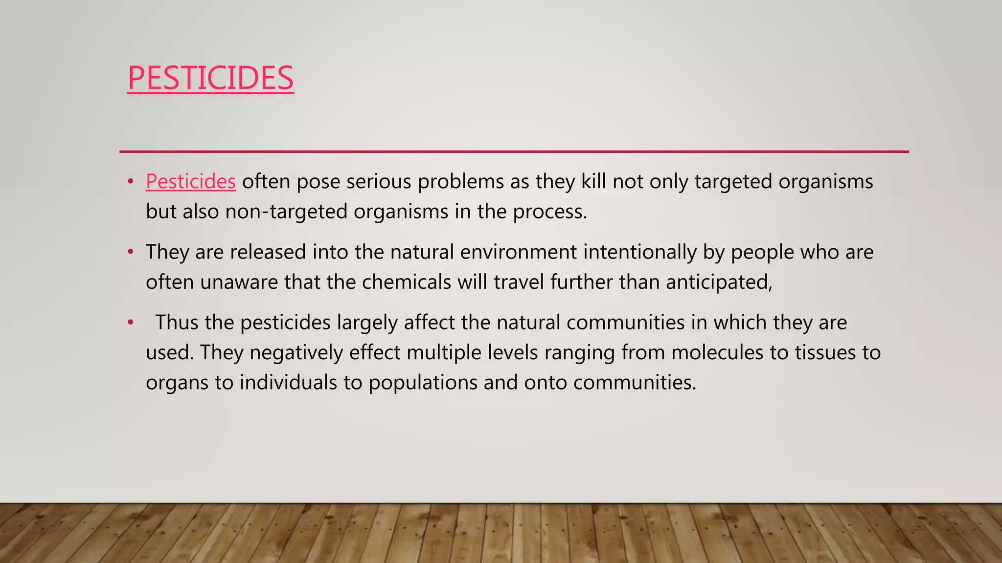 Ecotoxicology & ecotoxicity | PPTX