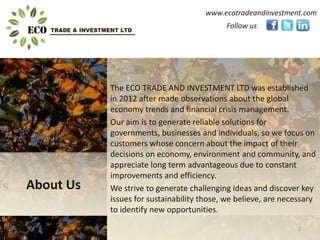Eco Trade and Investment Ltd | PPT