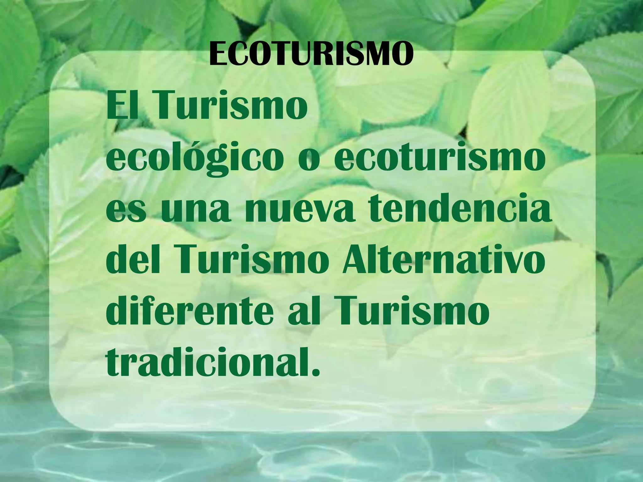 Ecoturismo en Panamá | PPTX