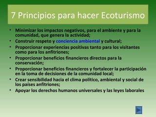 Ecoturismo en panamá por Marlin De León | PPT