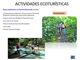 Ecoturismo en panamá por Marlin De León | PPT