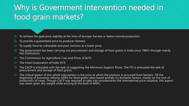 Government Intervention | PPT