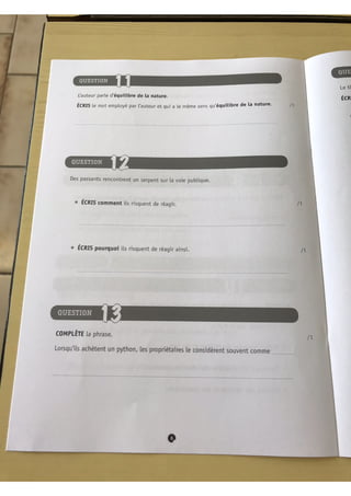 CEB : l'épreuve "Ecouter" | PDF