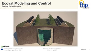 Ecovat modeling and control - Ecovat and the FHP system | PPTX