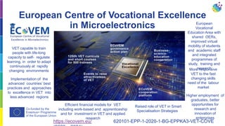 ECoVEM European VET project courses presentation | PPT