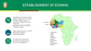 ECOWAS West African Regional organization - A brief introduction.pdf