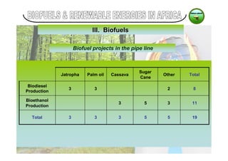 Beyond Fossil Fuels: Biofuel Opportunities for Africa | PDF | Power and ...