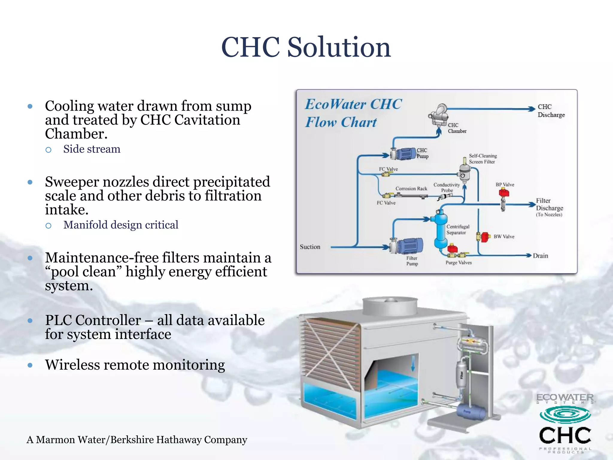 Ecowater CHC Chemical Free Cooling Tower Water Treatment System | PPTX