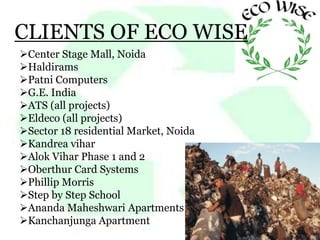 Eco wise by Nishant | PPTX