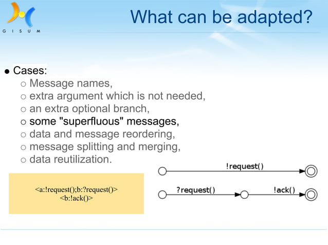 Discovery of adaptable services | PPT
