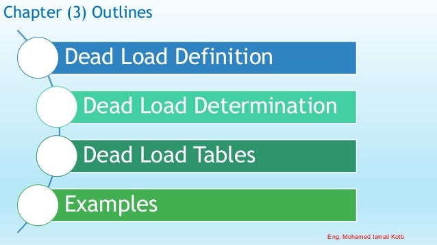 ECP-201_ Ch.3 Dead Load_Lecture 1.pdf | Civil Engineering Industry ...