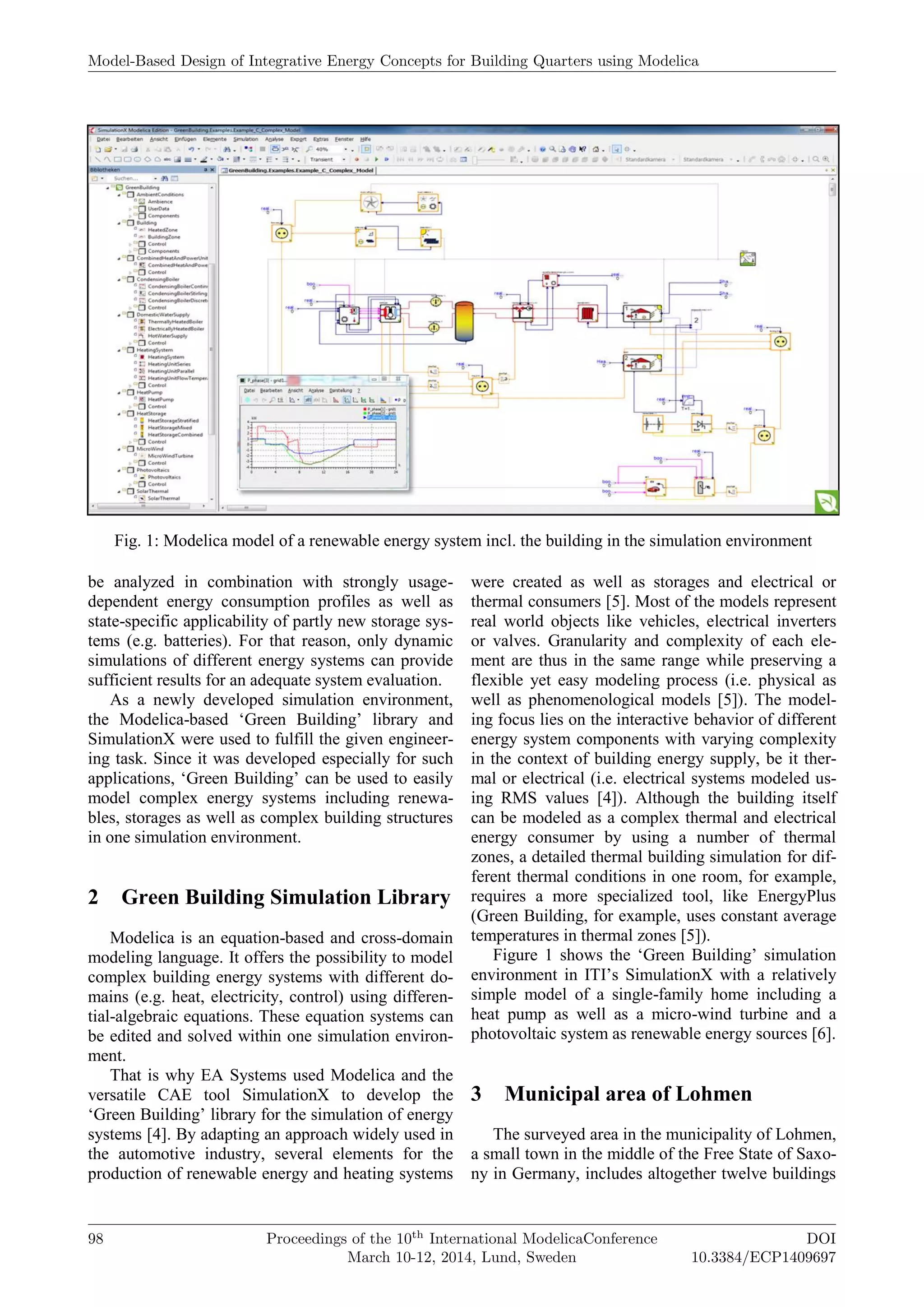 Model-Based Design of Integrative Energy Concepts for Building | PDF