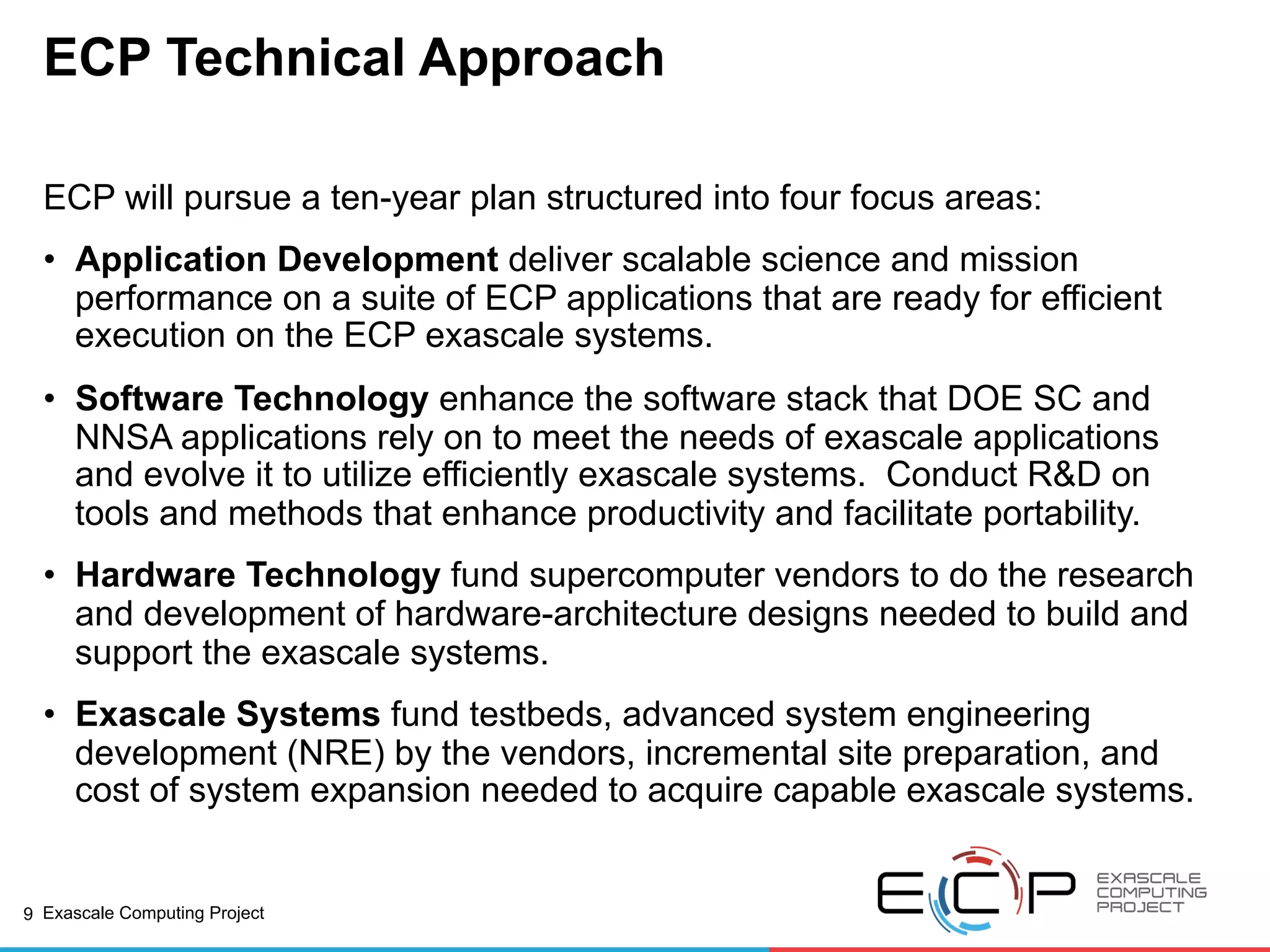 Exascale Computing Project (ECP) Update | PPT
