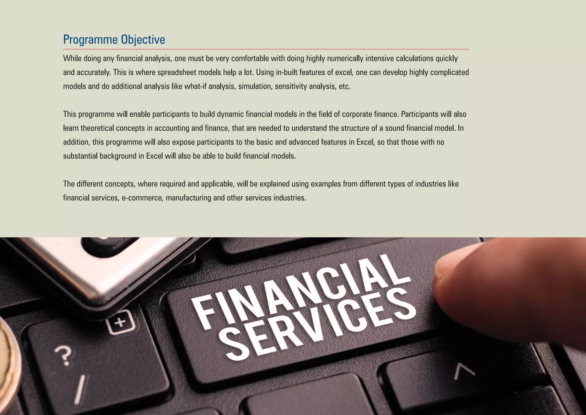 ECP: Corporate Finance and Modeling | PPT