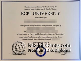 ECPI University degree | PDF