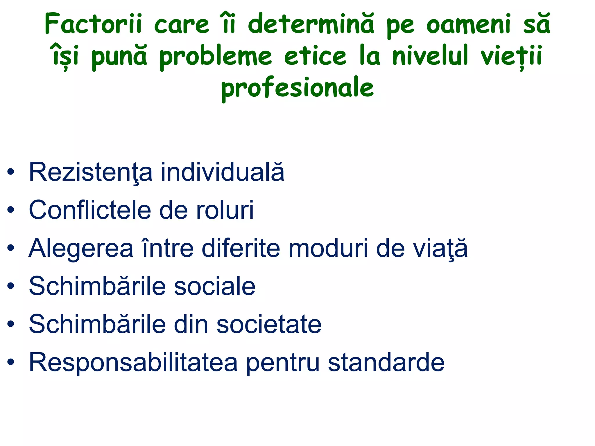 Etica profesionala | PPT