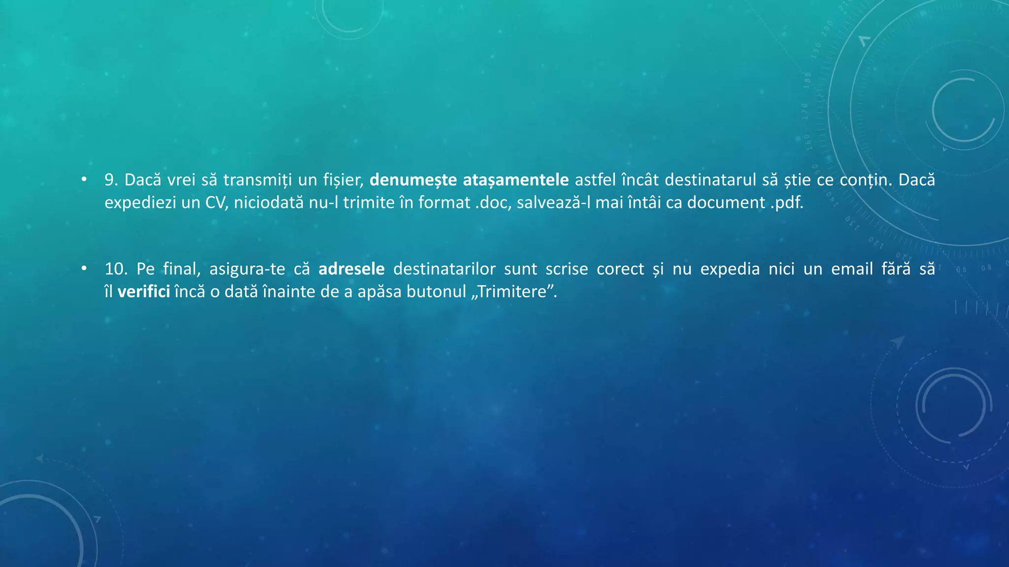 Administrarea corespondentei. Redactarea unui email | PPT