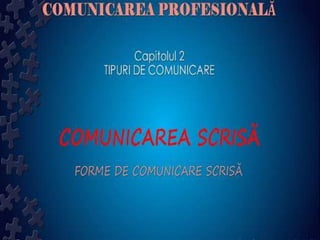 Forme de comunicare scrisa - Proces verbal | PPTX