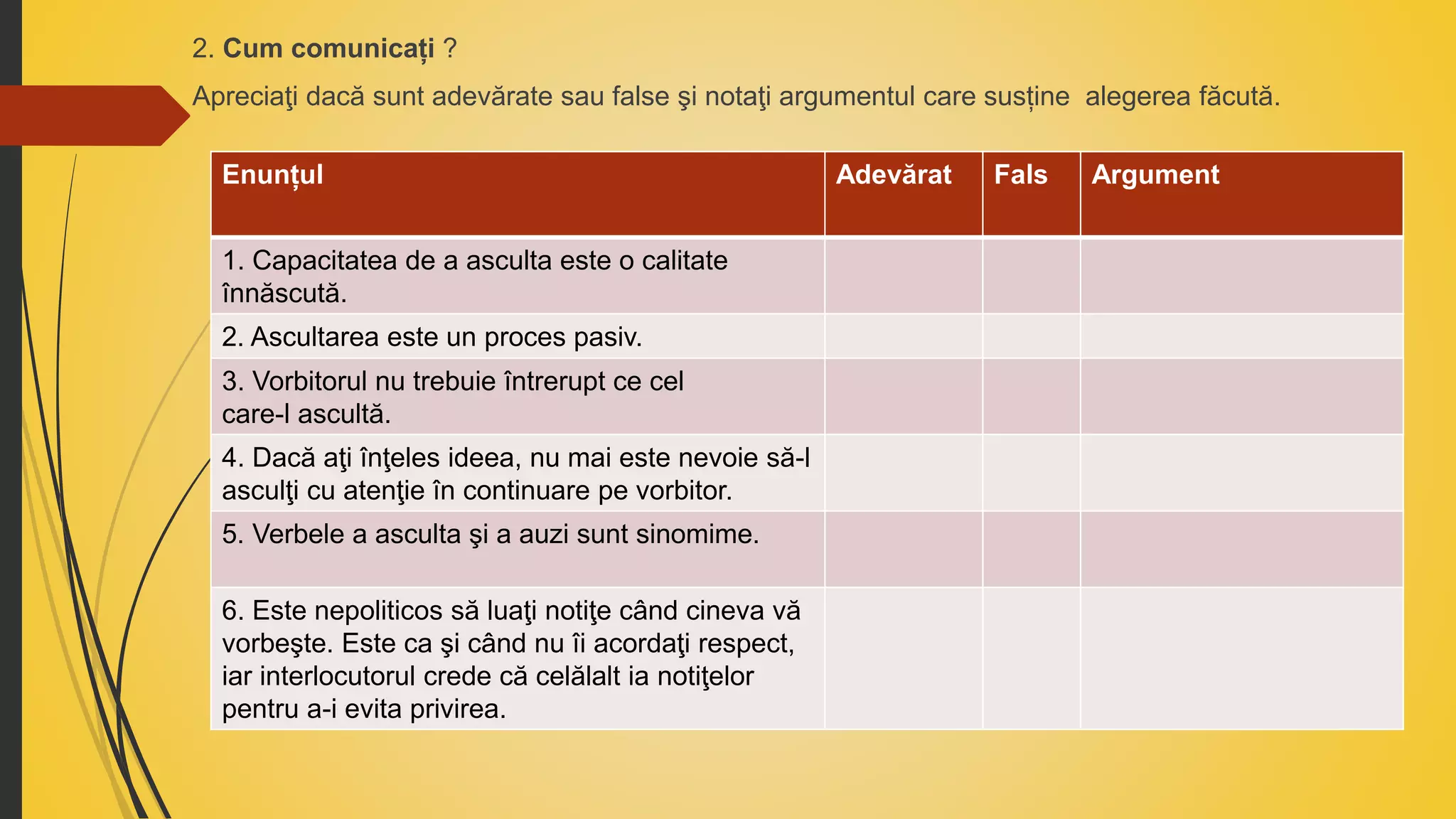 Bariere in comunicare | PPTX