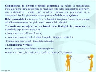 Comunicarea orala | PPT