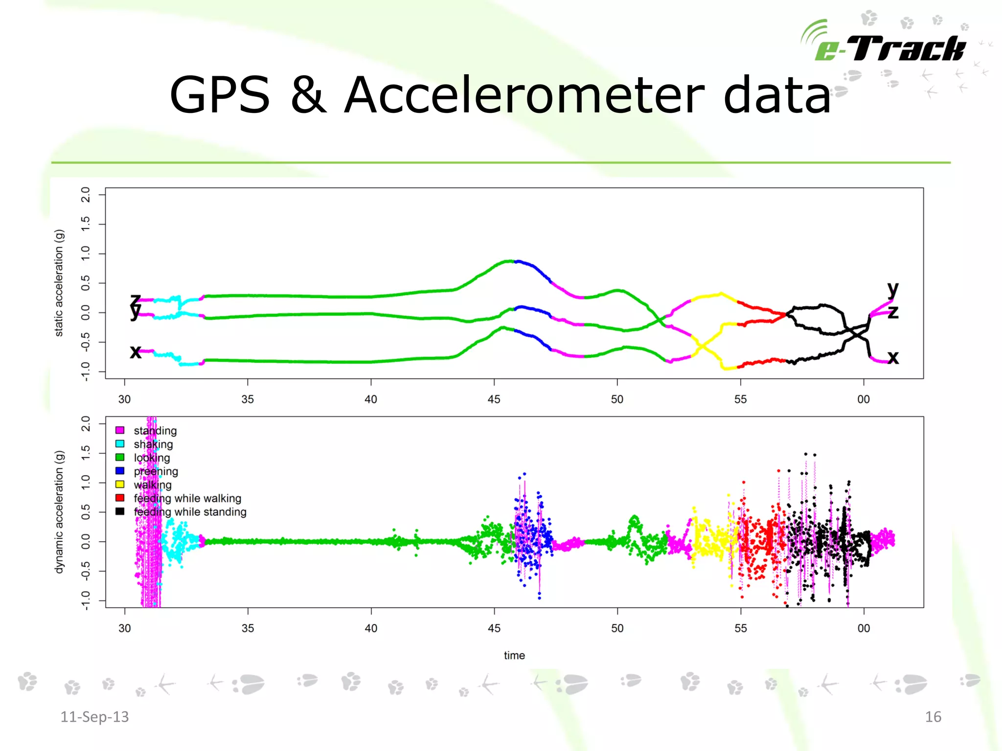 Animal behaviour analysis with GPS and 3D accelerometers | PPT