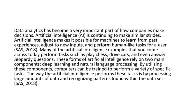 MIS 2502 Assignment PP | PPT