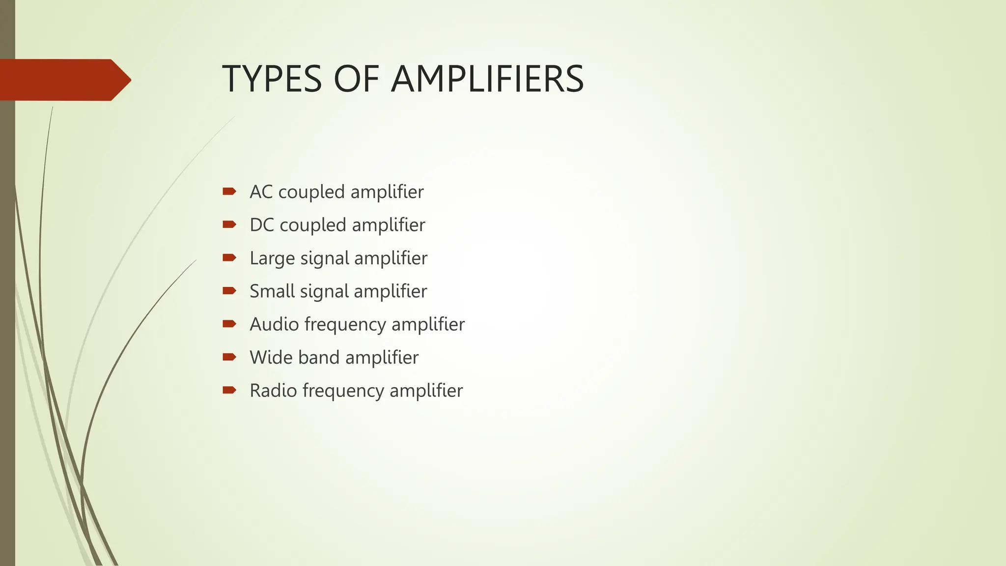 Amplifiers 1st SEM Electronic And Communication | PPTX